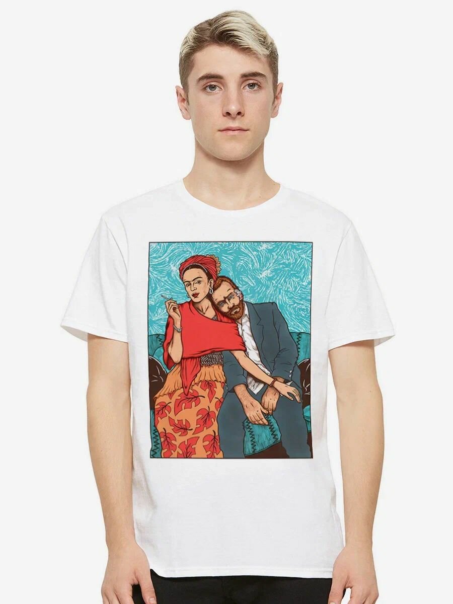 Футболка Ван Гог и Фрида Кало / Искусство / Мужская