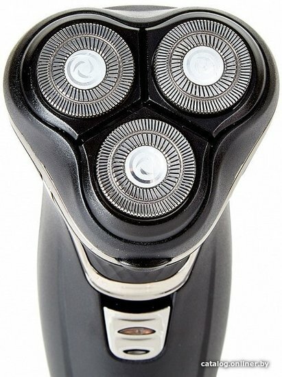 Электробритва мужская для лица LUX DE-4000 черный