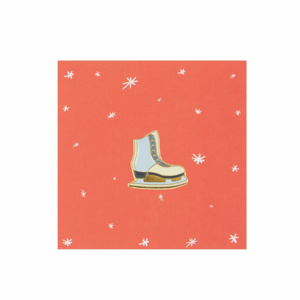 Значок PinPinPin Коньки серые