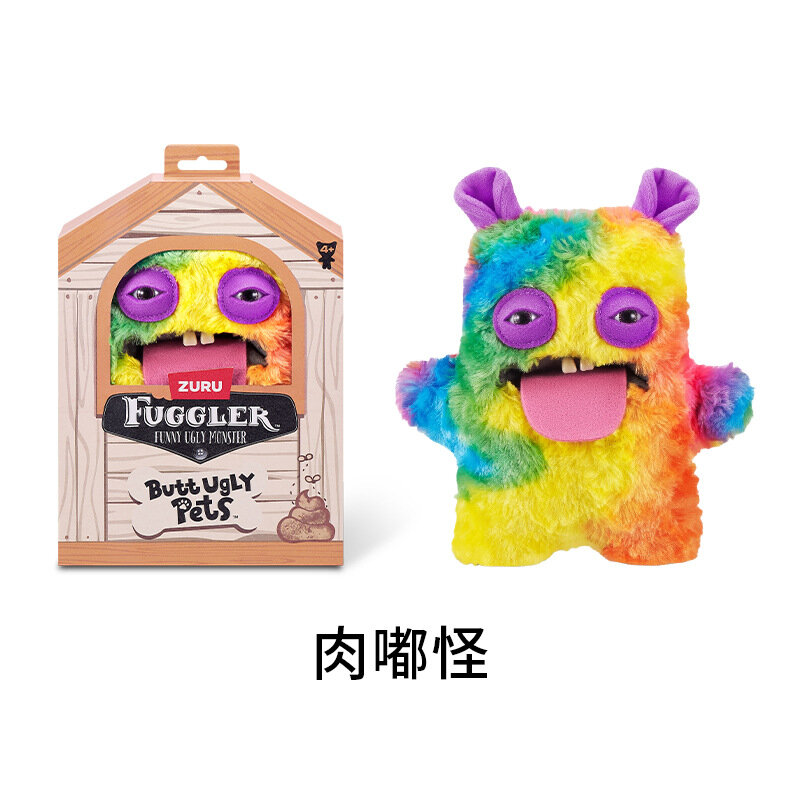 Fuggler Cute Teeth Monster 15731pets Pet Cat Rabbit Плюшевая кукла Уродливая милая забавная модная игрушка-кукла