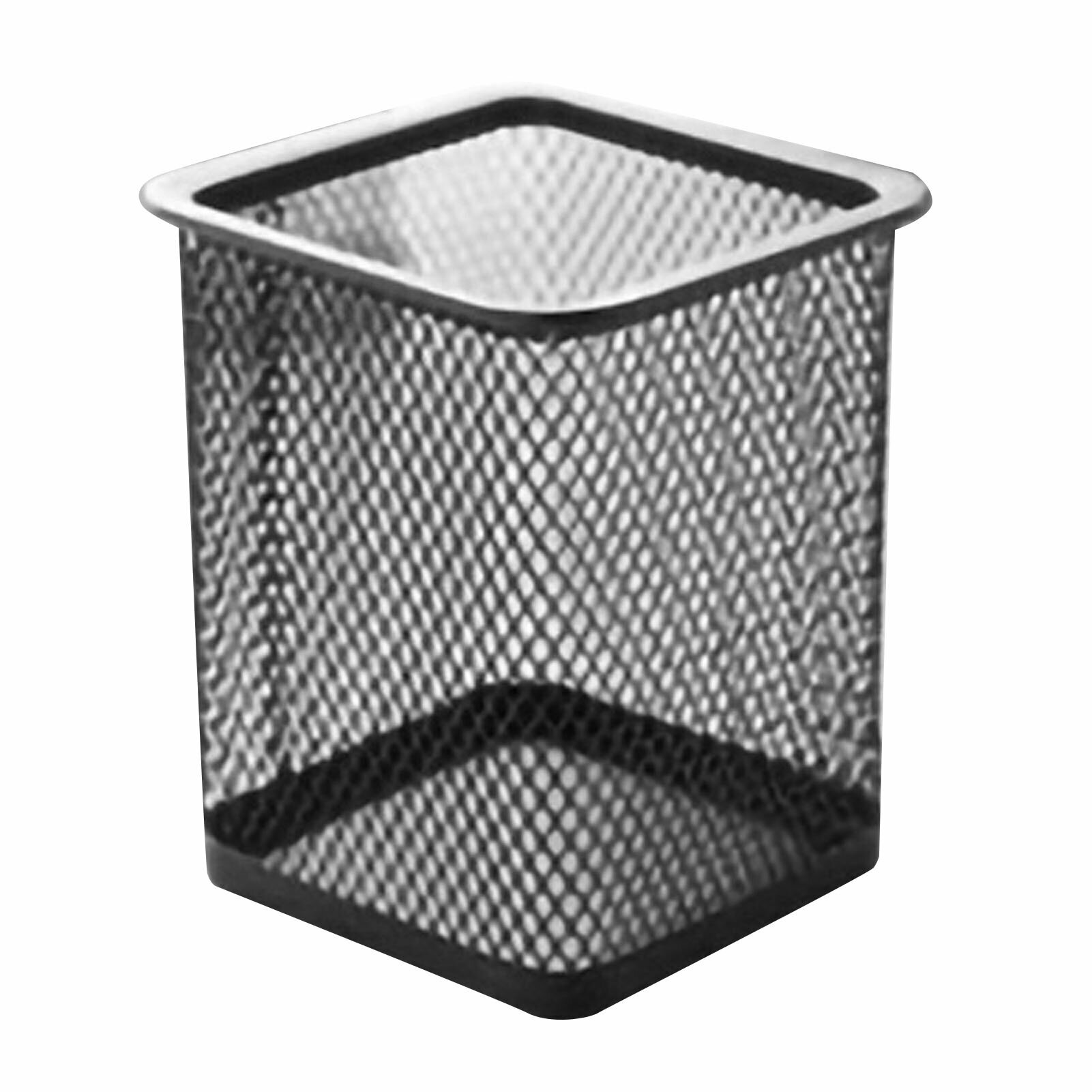 Подставка для ручек с наклонной вставкой, стильная подставка для хранения, настольная подставка для канцелярских принадлежностей, Tetragonum Black