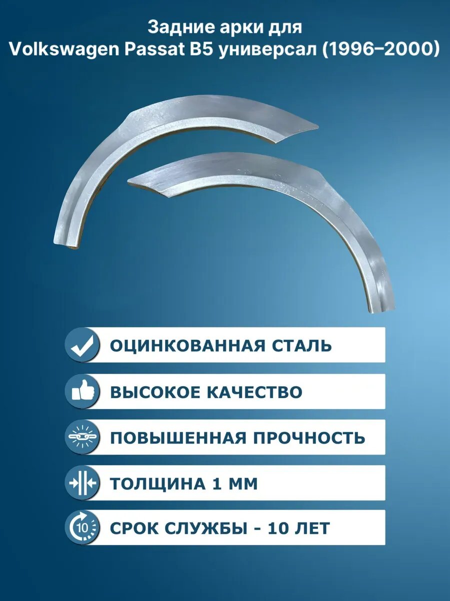 Задние арки Volkswagen Passat B5 универсал (1996-2000)