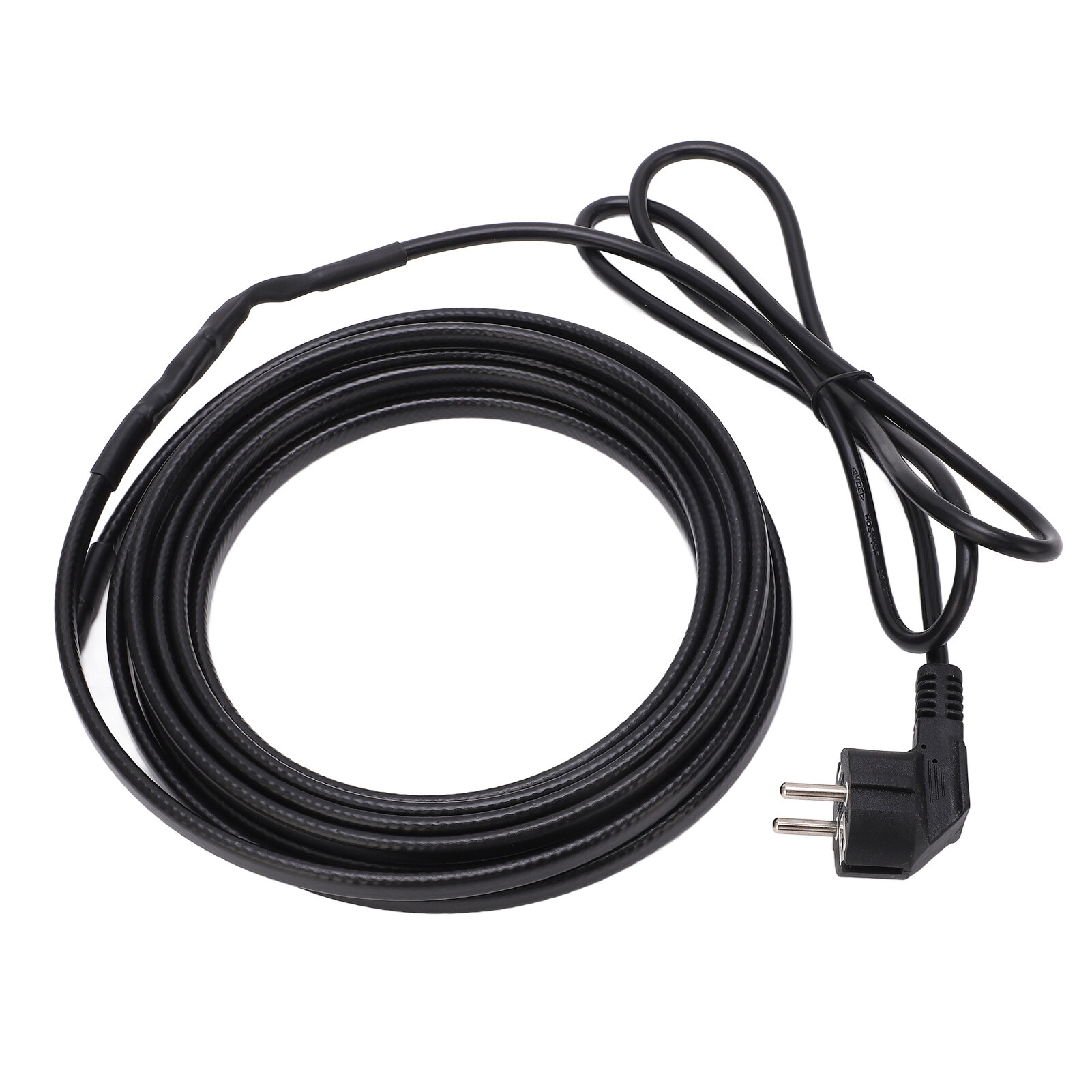 Нагревательный кабель для труб, нагревательный ленточный нагреватель, 5 метров, саморегулирующийся с вилкой для зимы, вилка европейского стандарта, 220 В