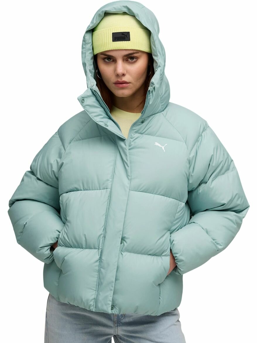 Пуховик Hooded Down Puffer Jacket