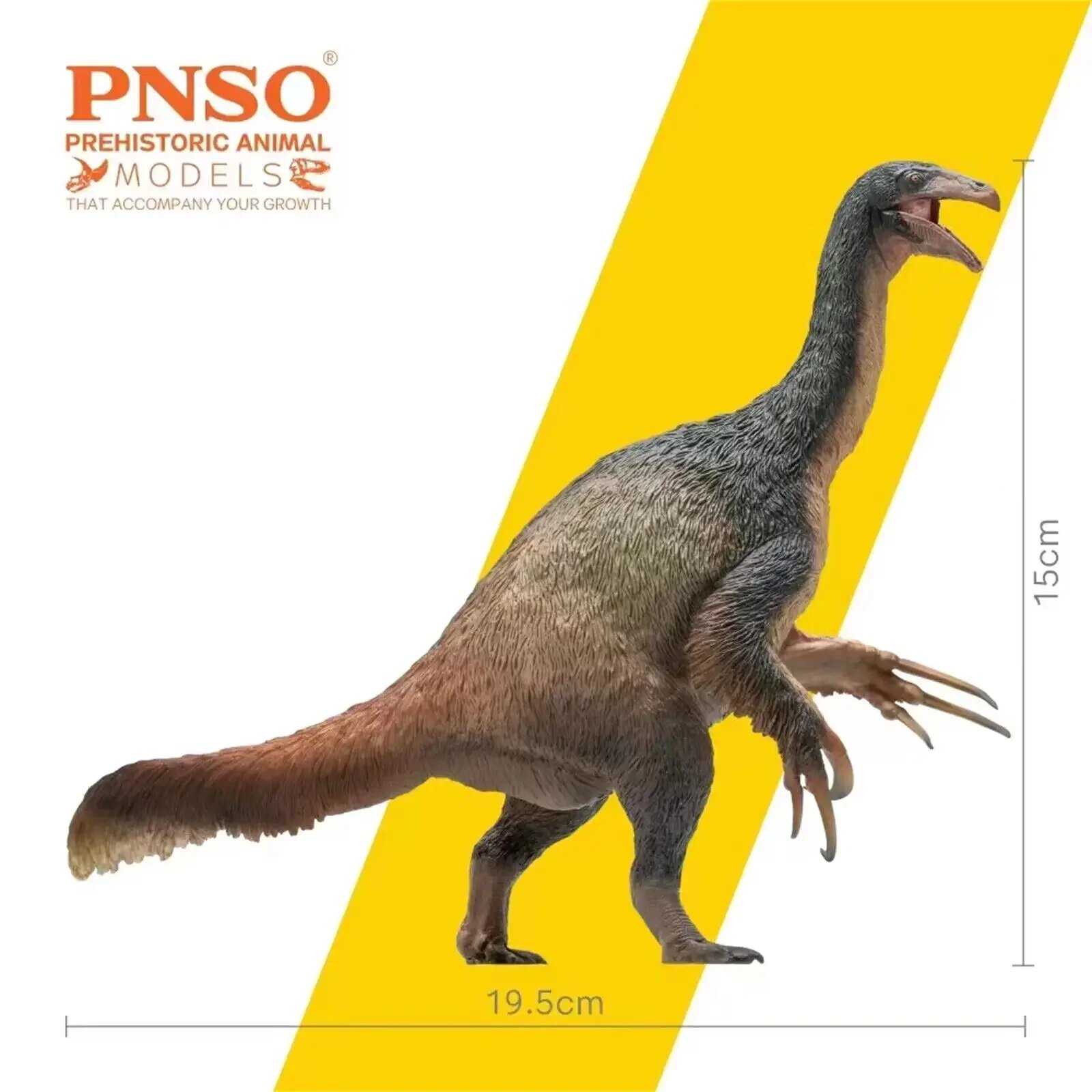 Фигурка динозавра PNSO Therizinosaurus Qingge