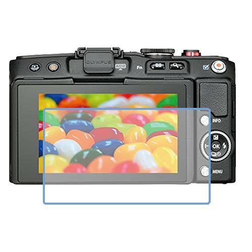 Скрин Мобайл защитный экран для фотоаппарата Olympus PEN E-PL6 из нано стекло 9H