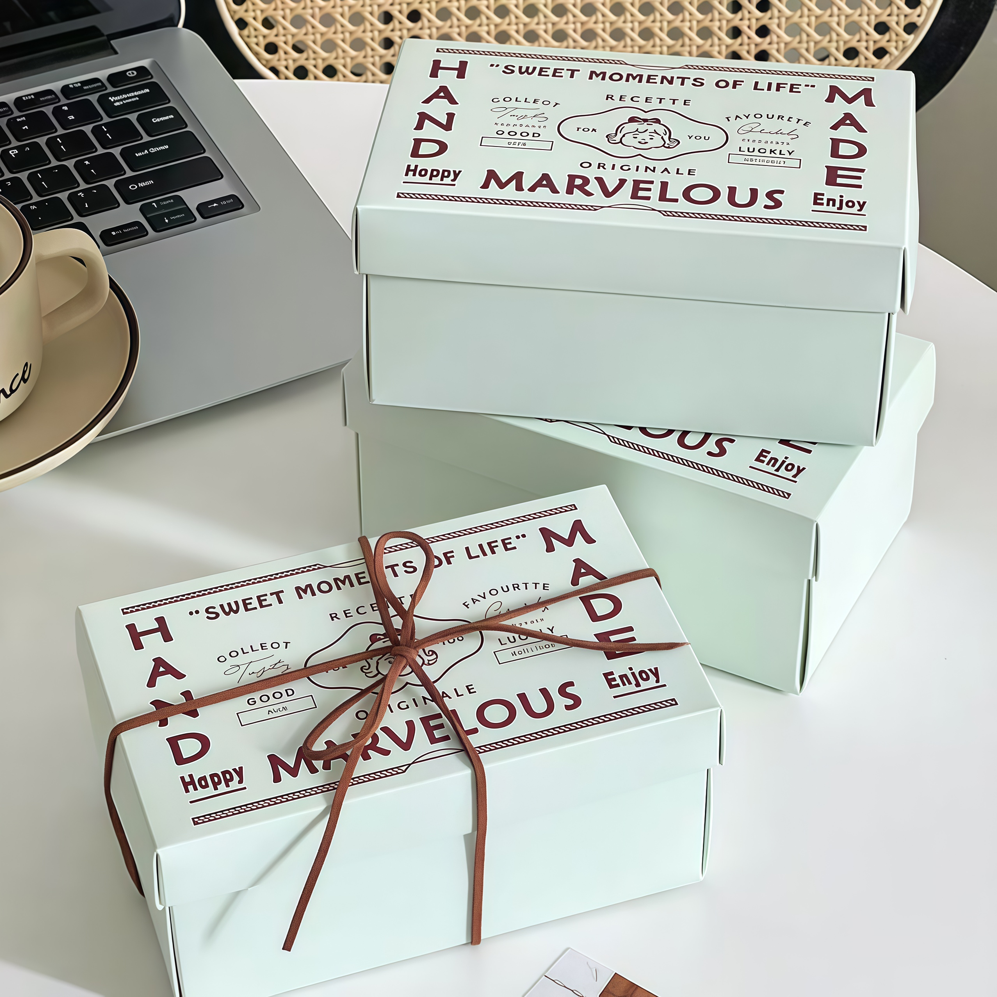 Коробка Nova Home Textile PC216, квадратная, металлическая, с крышкой, 14x8.5x5 см