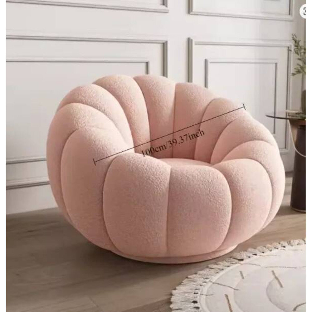 Диван-кресло-кушетка в форме тыквы в скандинавском стиле для балкона, мебель для гостиной, ленивое кресло-диван для отдыха на балконе в скандинавском стиле