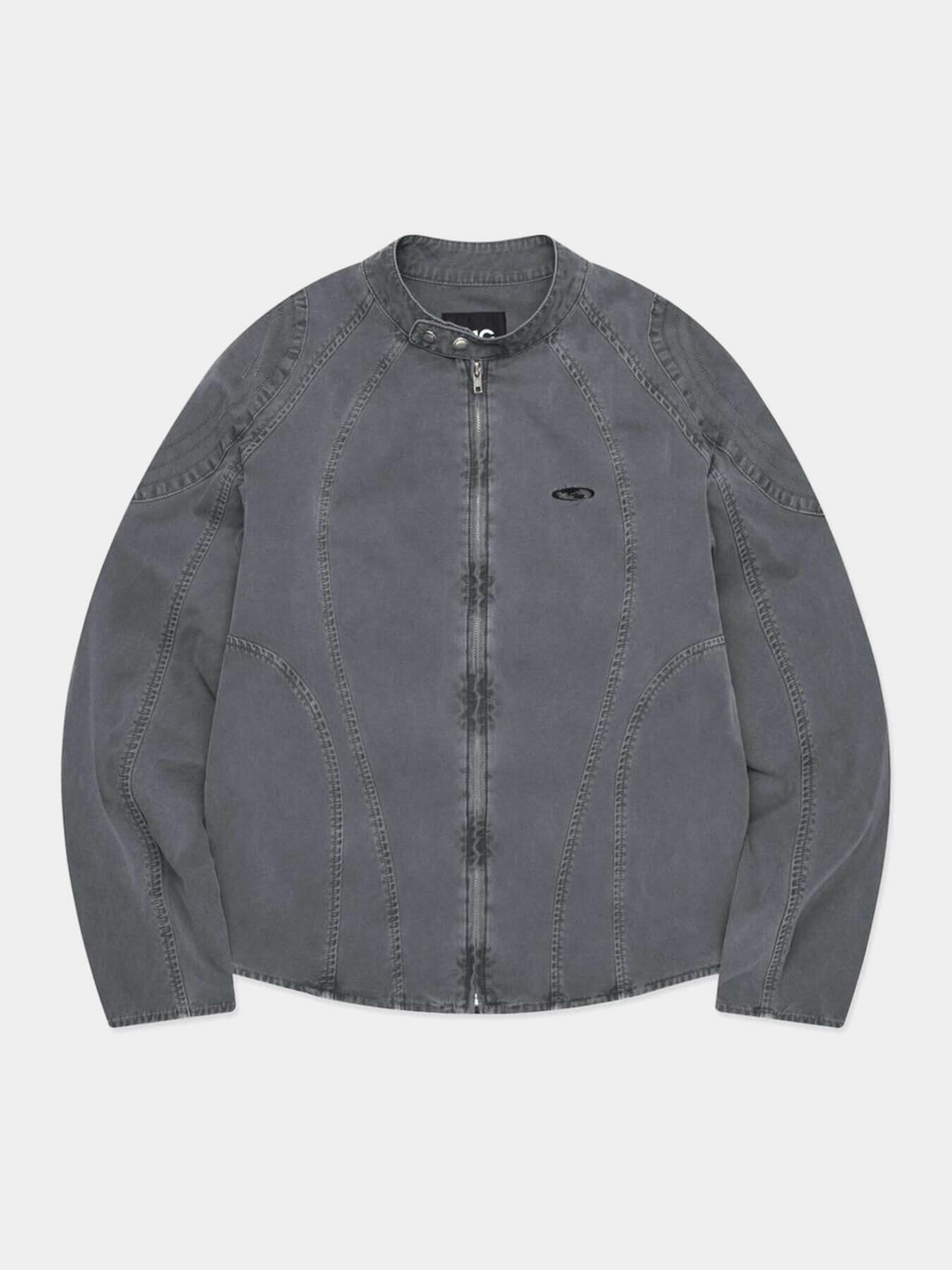 Куртка джинсовая PIGMENT DYED OVAL GLOBE BIKER