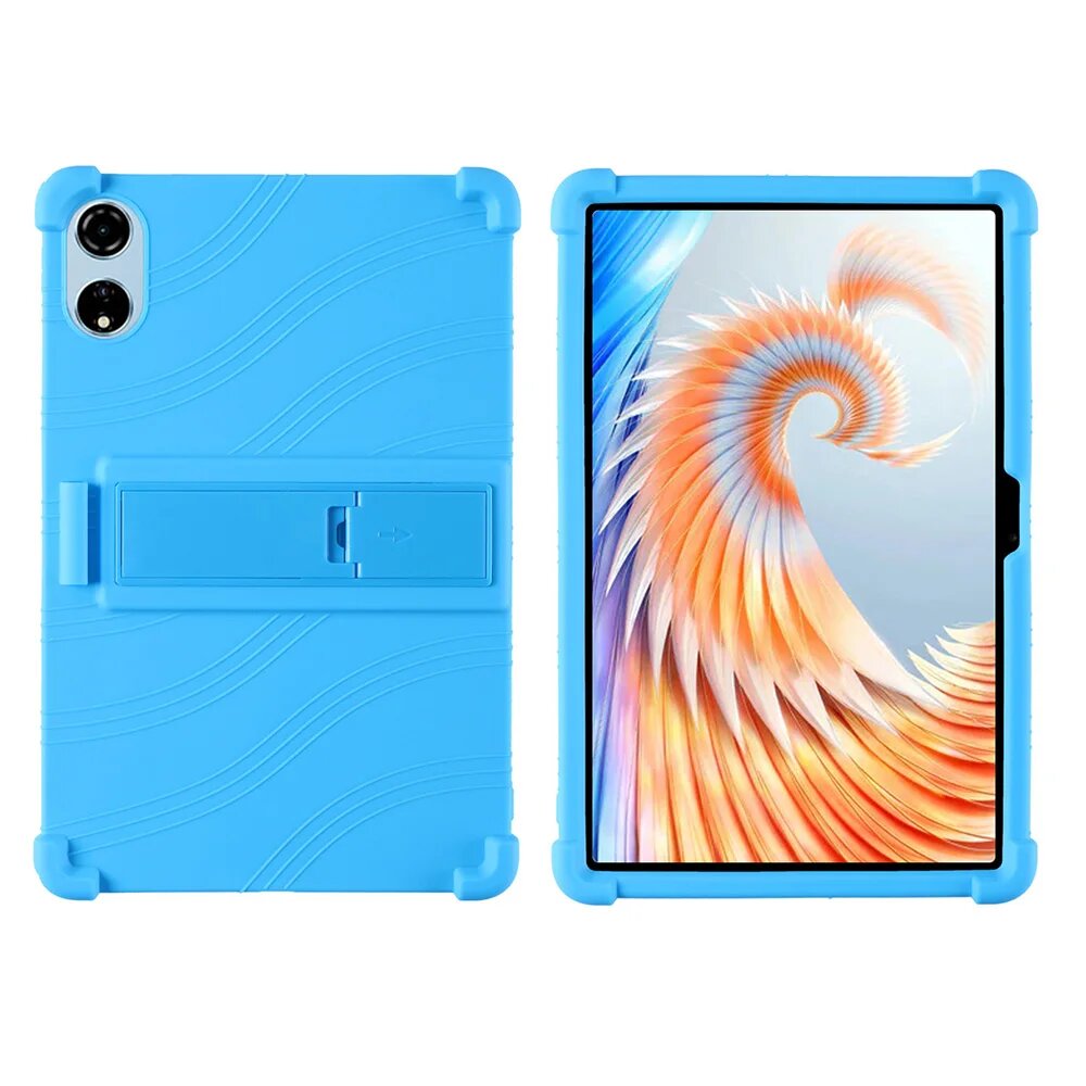 Детский силиконовый чехол для Blackview Mega 3 2025 12.1" Sky Blue