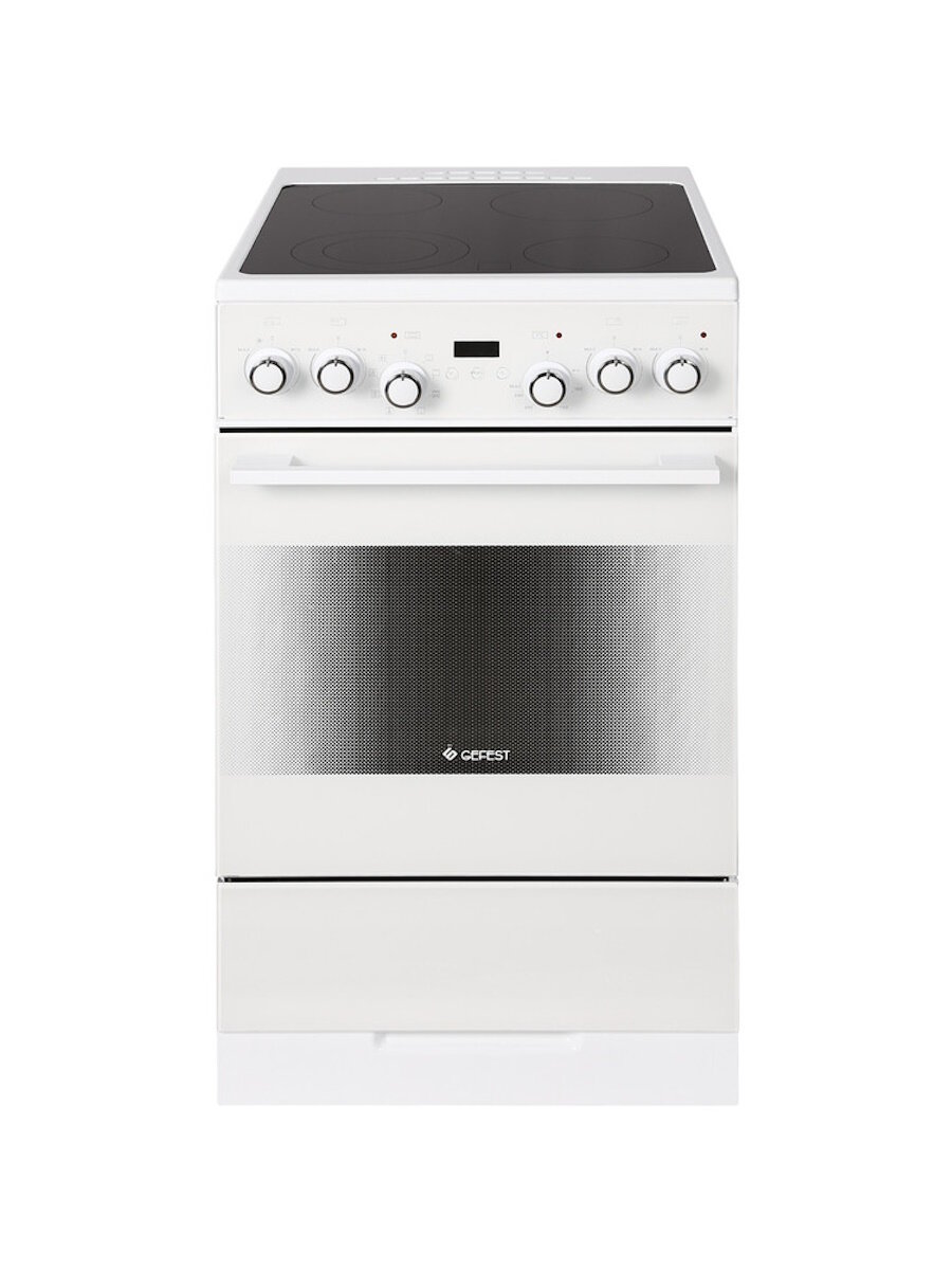 Плита электрическая Гефест ЭП Н Д 5560-03 0040 7,35 кВт, духовка 55 л, белый