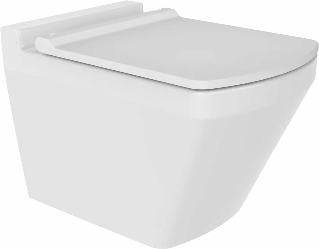 Унитаз биде Bien Neptun NPKA052N1VP1W5000 подвесной с сиденьем микролифт, цвет белый