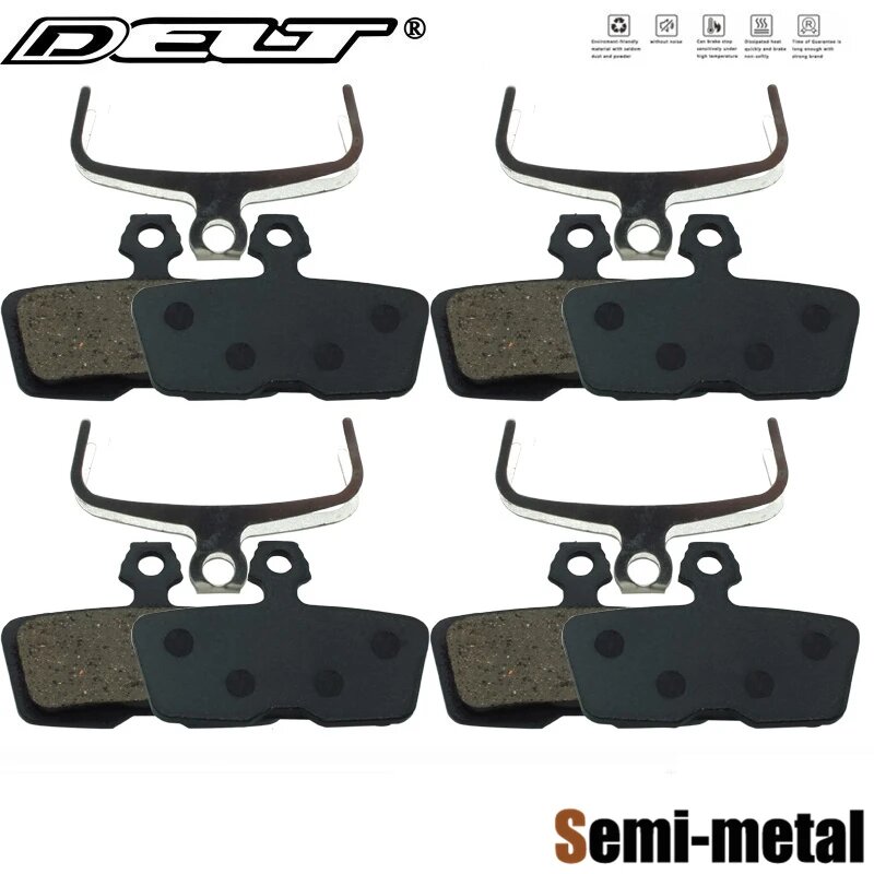 DELT Полуметаллические тормозные колодки для SRAM Avid Code R 4 пары
