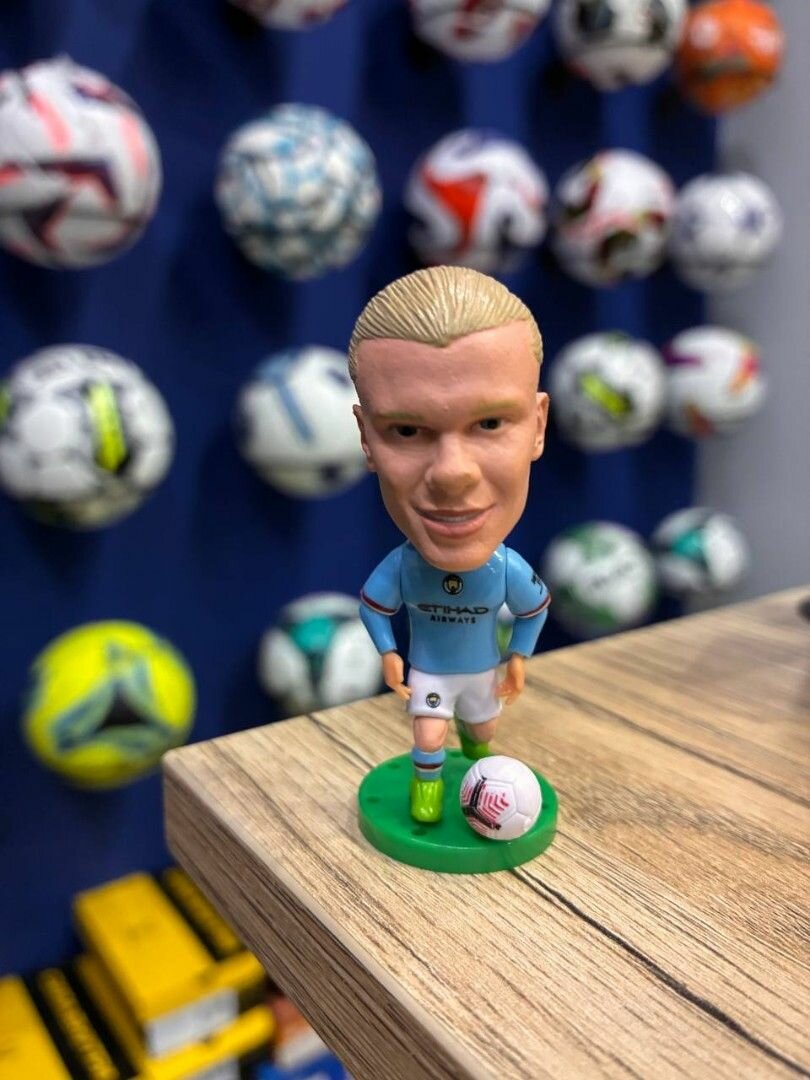Фигурка Эрлинг Холанд, 7 см, Манчестер Сити, пластик