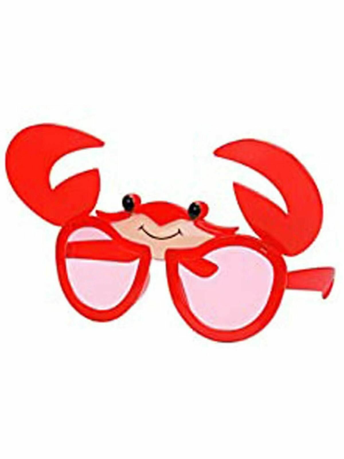 Гавайские очки для вечеринки, - переверните краба