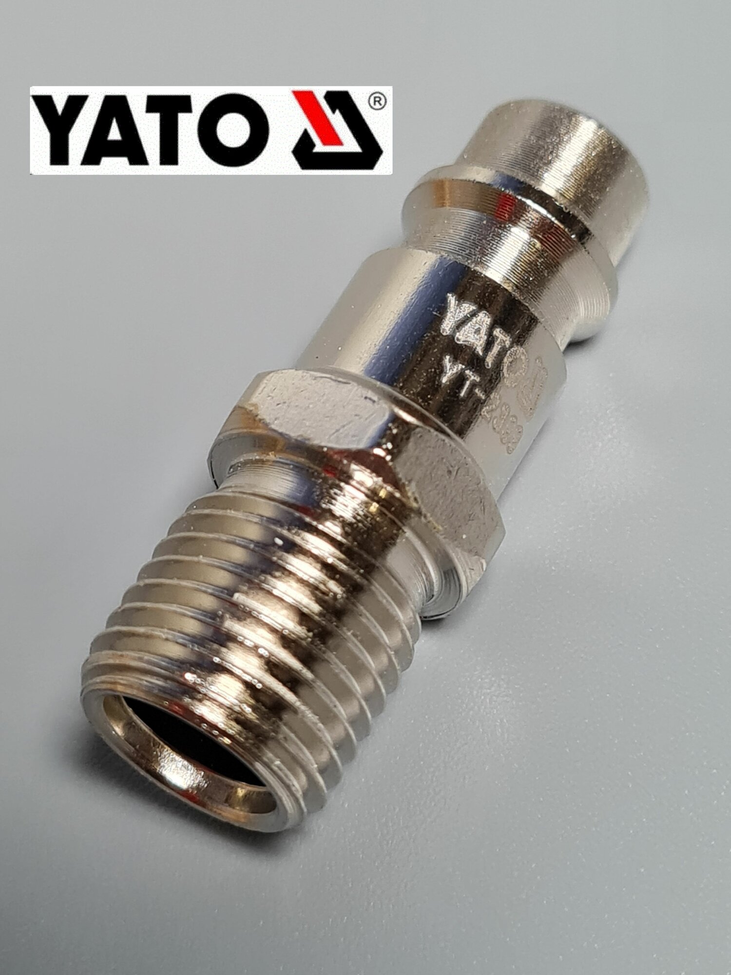 Быстроразъемное соединение рапид (папа)-1/4"M YATO YT-2399