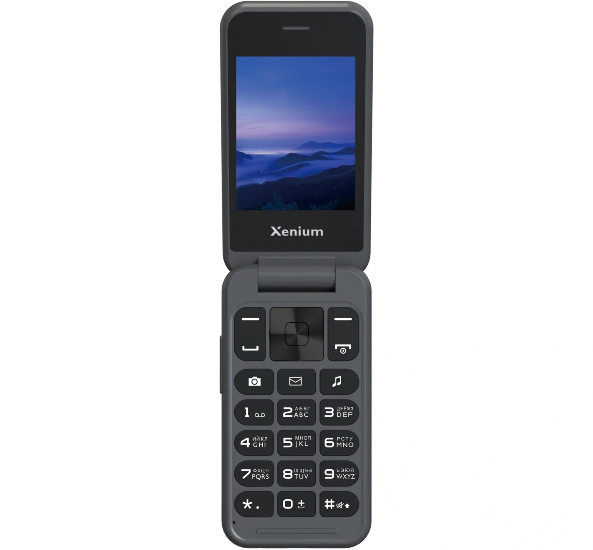 Мобильный телефон Xenium CTX680DG, раскладушка, 2 SIM, 32GB, 2.8", 320x240