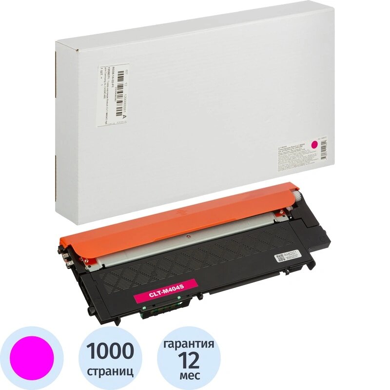 Тонер-картридж Retech CLT-M404S пур. для Samsung SL-C430/C480