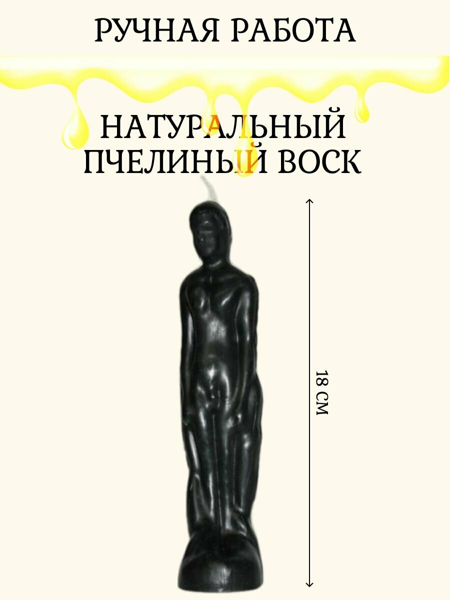 Свеча-вольт Мужчина черный