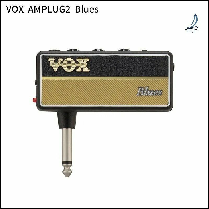 VOX AMPLUG2 Blues Портативный мини-усилитель для наушников, гитары/бас-гитары, аксессуары для гитары
