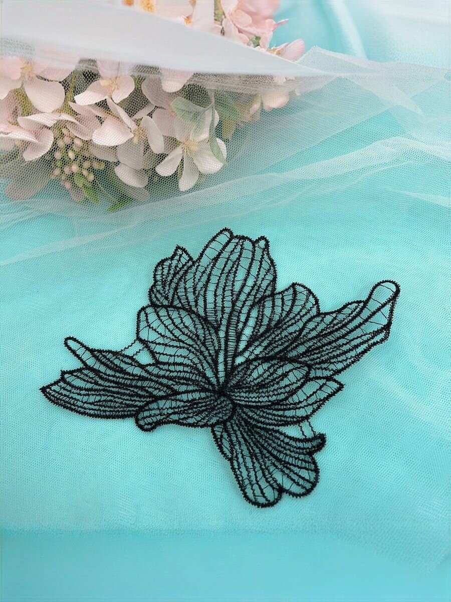 3D кружевная вышивка одежда текстильные патчи