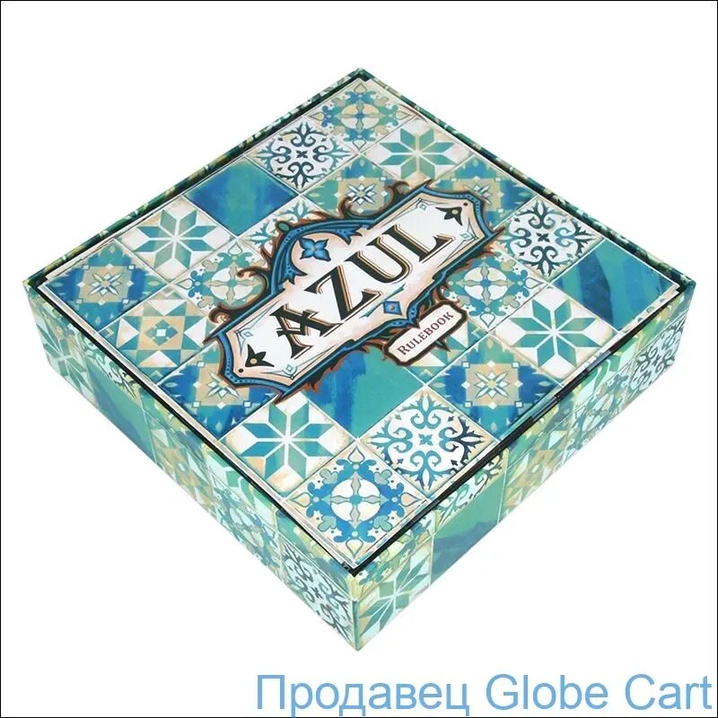 Настольная игра AZUL: Классическая стратегия с плиткой, несколько серий. Для семьи и вечеринок, отличный подарок.