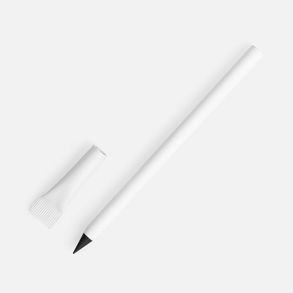 8 шт. Вечный карандаш Carton Inkless, белый, 15x0,8 см