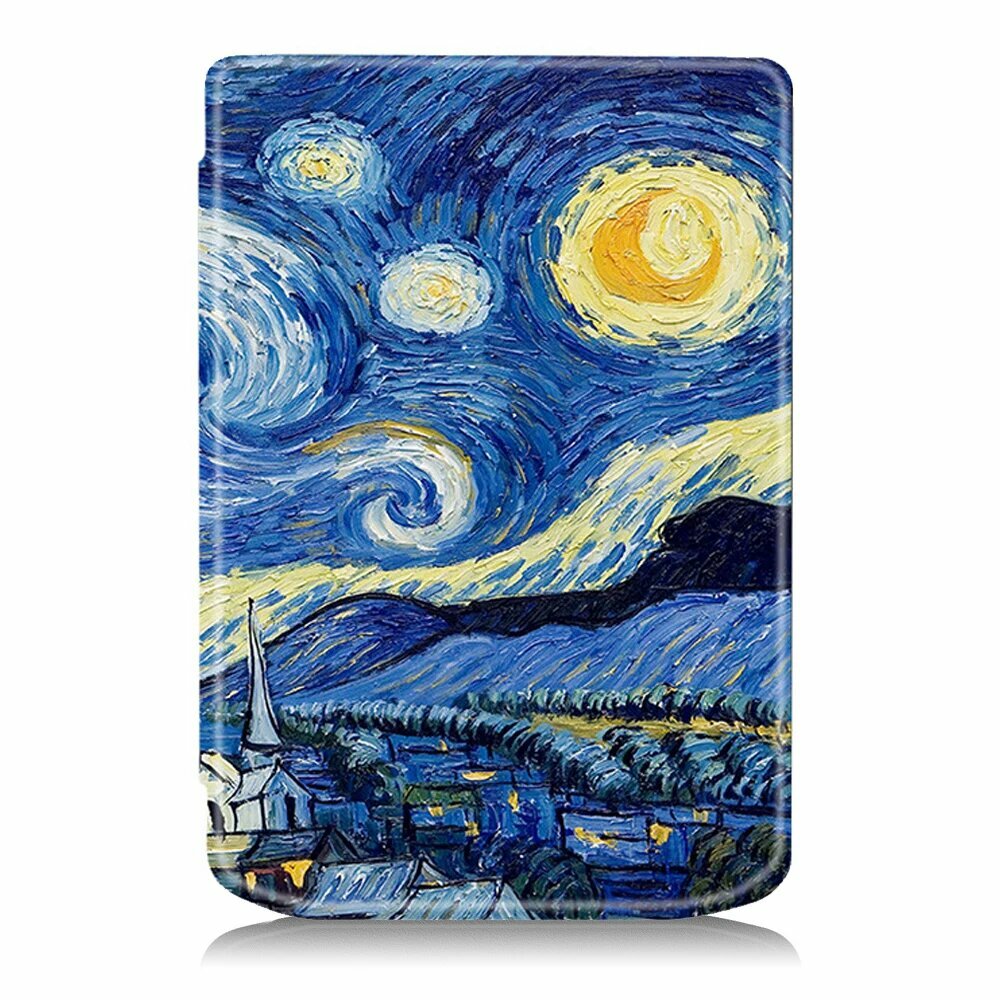 Чехол для Pocketbook 629, Verse Pro Color 634, откидная крышка для чтения, защитный мягкий силиконовый резиновый чехол для кожи