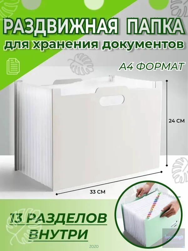 Папка-органайзер A4 (21 29.7 см), 1 шт.