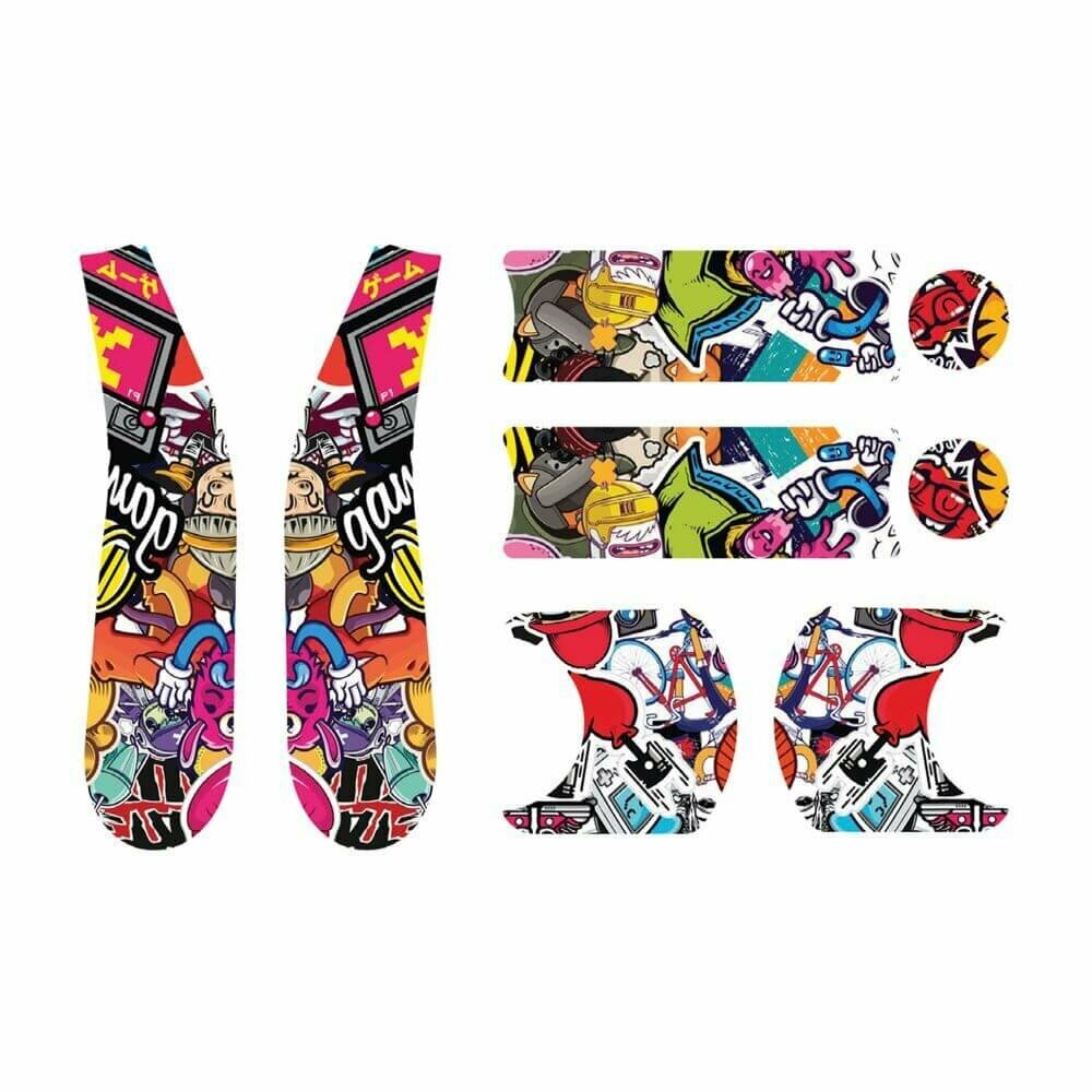 Набор наклеек на велосипед Doona Liki Trike, Аксессуар, цвет Sticker Bomb