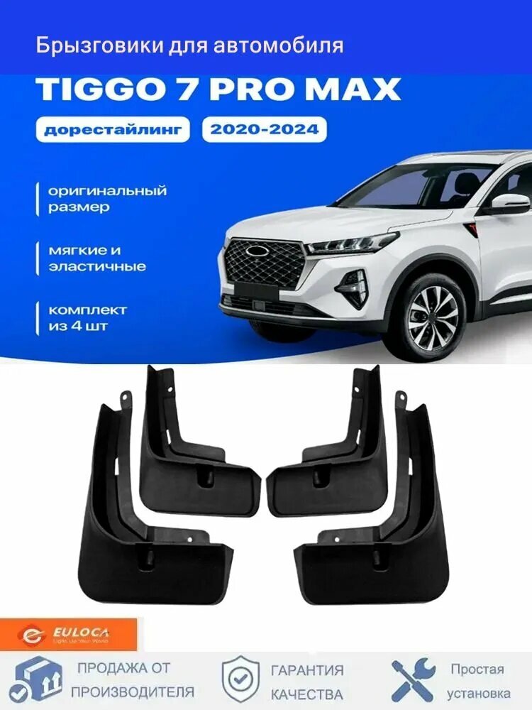 Крыло для автомобиля, арт. Брызговики Chery Tiggo 7 pro