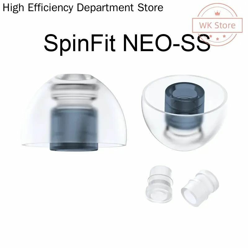 SpinFit Neo-SS Premium: Премиум насадки для наушников 3D-осевая технология для иммерсивного звука и максимального комфорта Универсальная совместимость