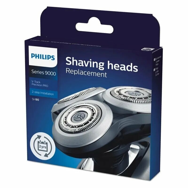 Бритвенный блок Philips SH90/70 V-track Precision Blades для бритв Philips Series 8900 и 9000.