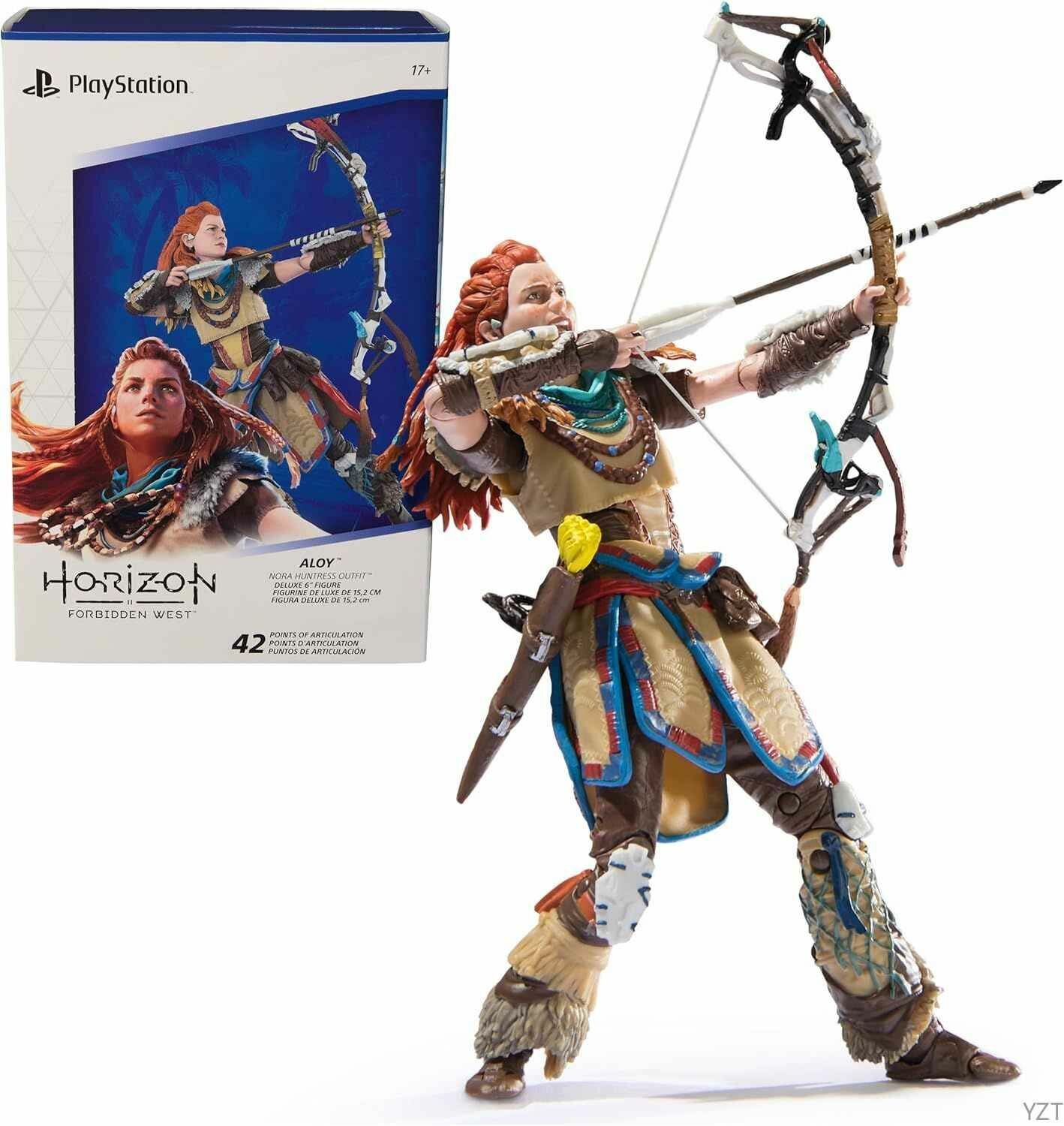 Spin Master Toys Horizon Forbidden West Aloy Deluxe Edition - 6-дюймовая подвижная фигурка из коллекции Shapes для поклонников и коллекционеров PS5