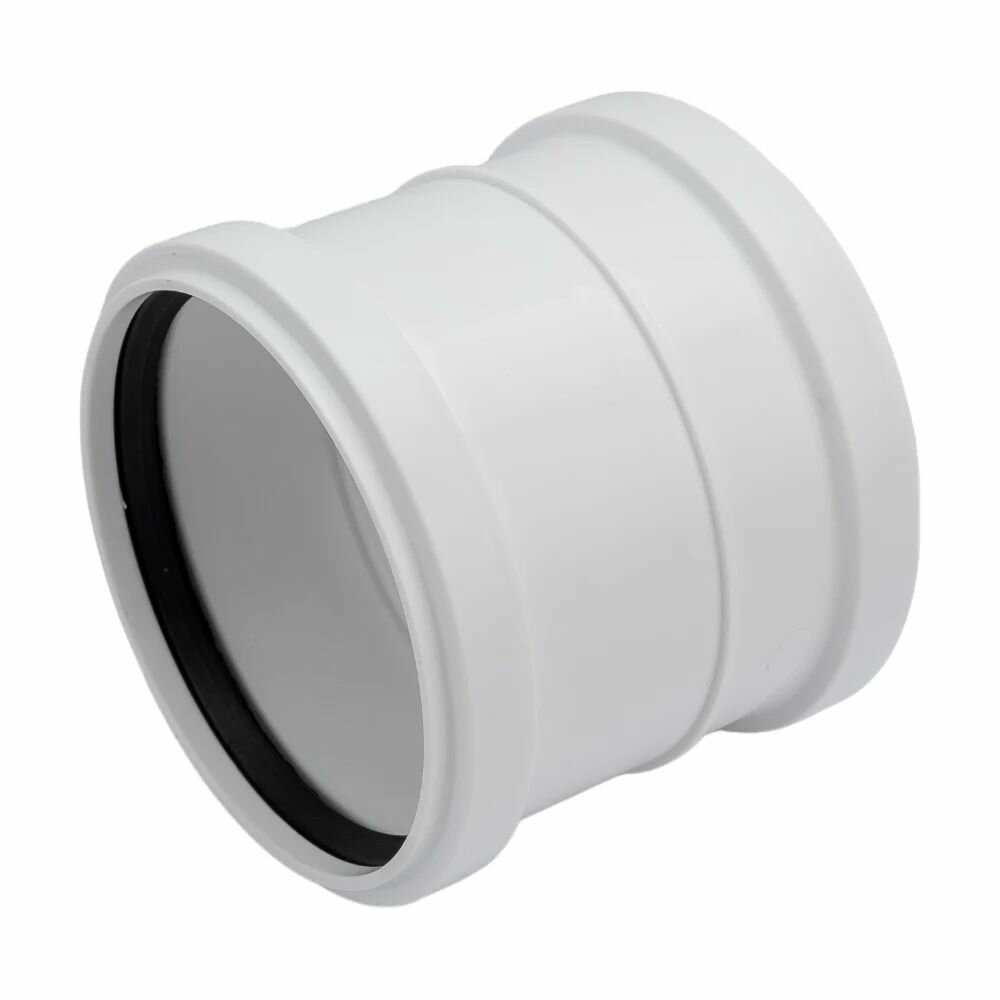 Двухраструбная муфта для бесшумной канализации Политэк 300011020