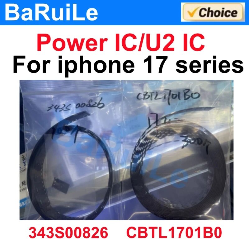 BaRuiLe 1 шт. USB U2 зарядная микросхема CBTL1701B0 343S00826 микросхема питания для iphone 17 Pro Max чип зарядного устройства запасные части