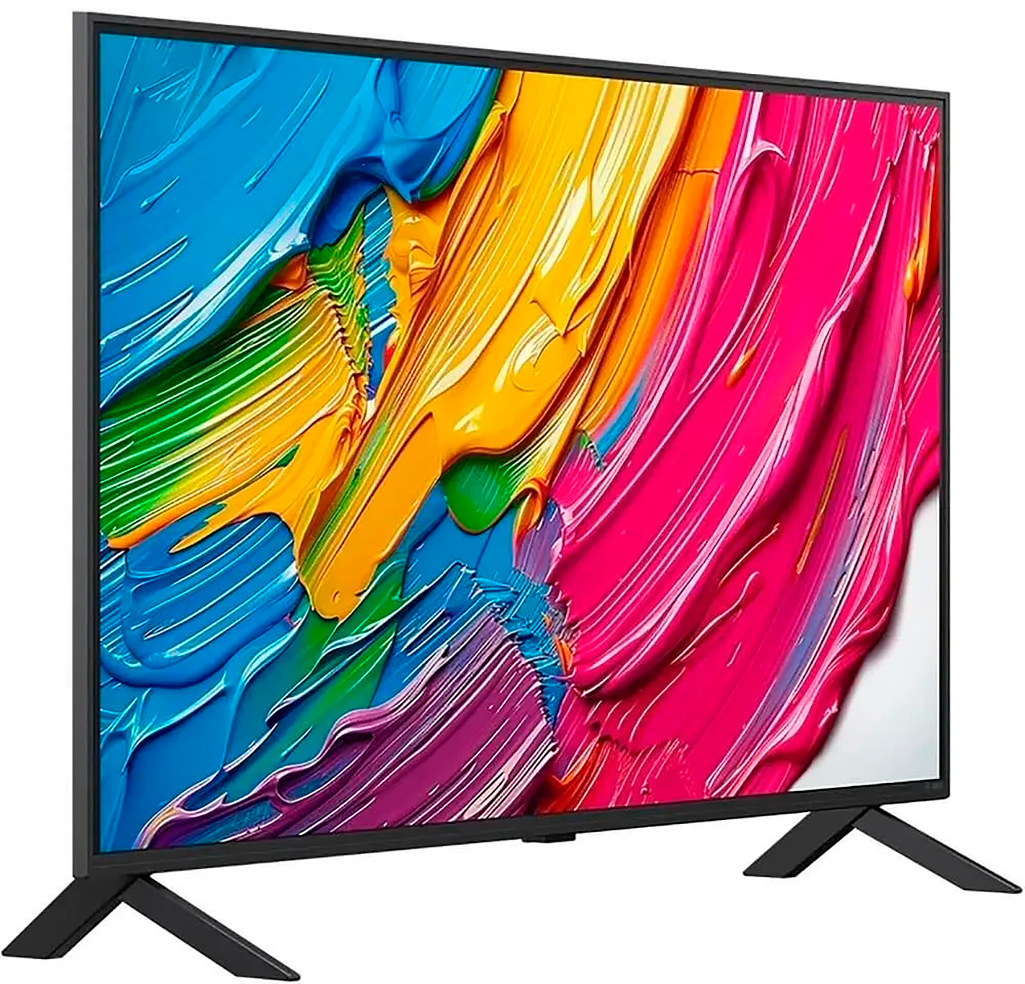 Телевизор LG 43QNED80A6A черный, 4K UltraHD, 3840x2160, QNED, Smart TV, Wi-Fi, BT, webOS