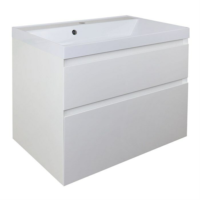 Тумба подвесная Azario Velluto 80 (800*660*450) под раковину Слим 80 CS00088597 (без раковины)