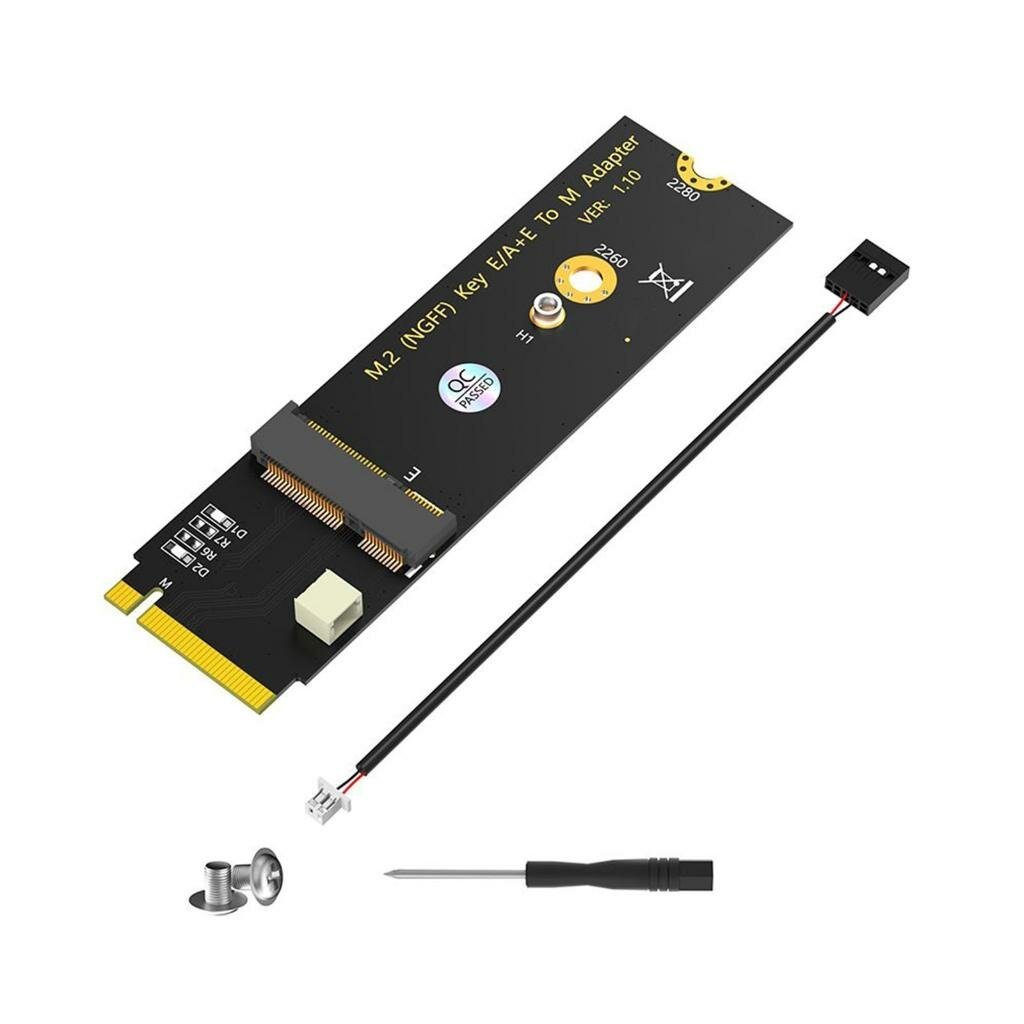 Адаптер WiFi Bluetooth M.2 A+E Key