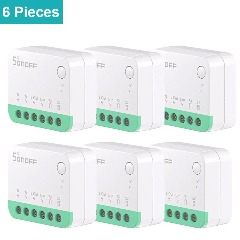 SONOFF MINIR4M Matter Wi-Fi умный выключатель 6 pieces