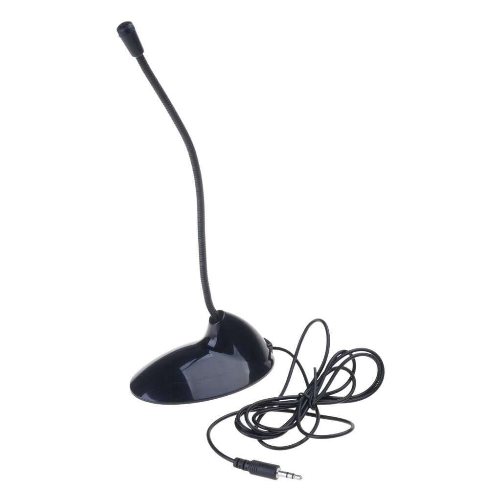 Компьютерный микрофон Plug & for Play Настольный Всенаправленный Конденсаторный Микрофон для ПК Ноутбук Идеально подходит для Видеоконференций, Диктаторских