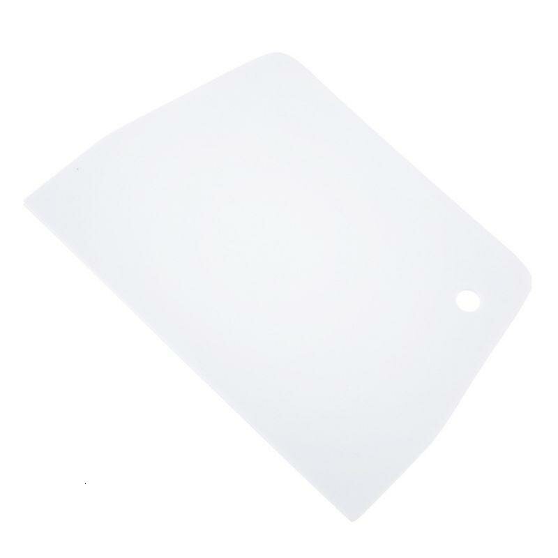 Пластиковый скребок для теста, Белый