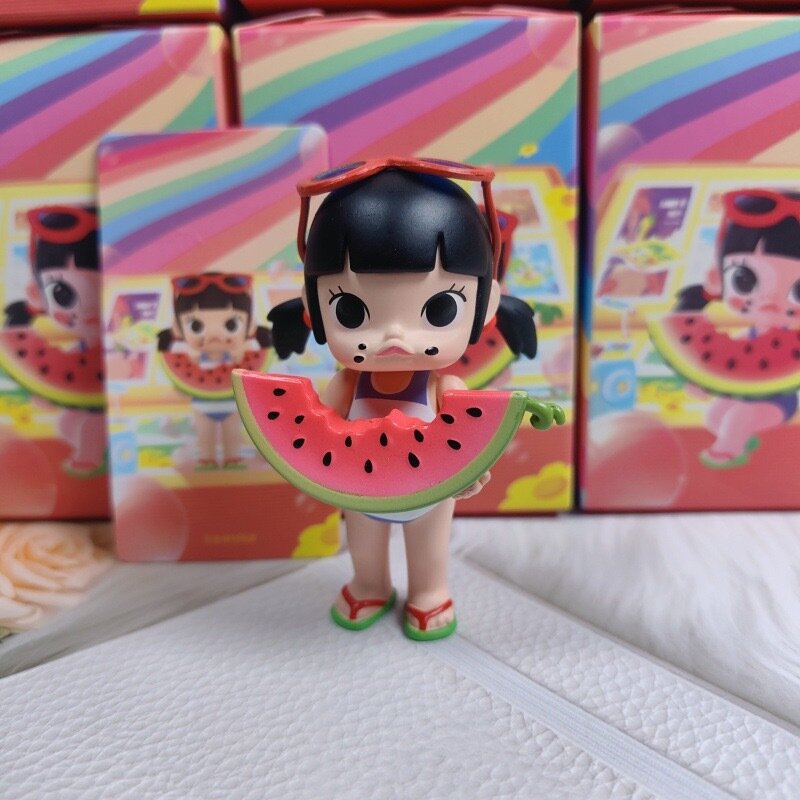 Слепые коробки POPMART, Молли, фигурки из моих детских слепых коробок, игрушки, украшения для рабочего стола и автомобиля.