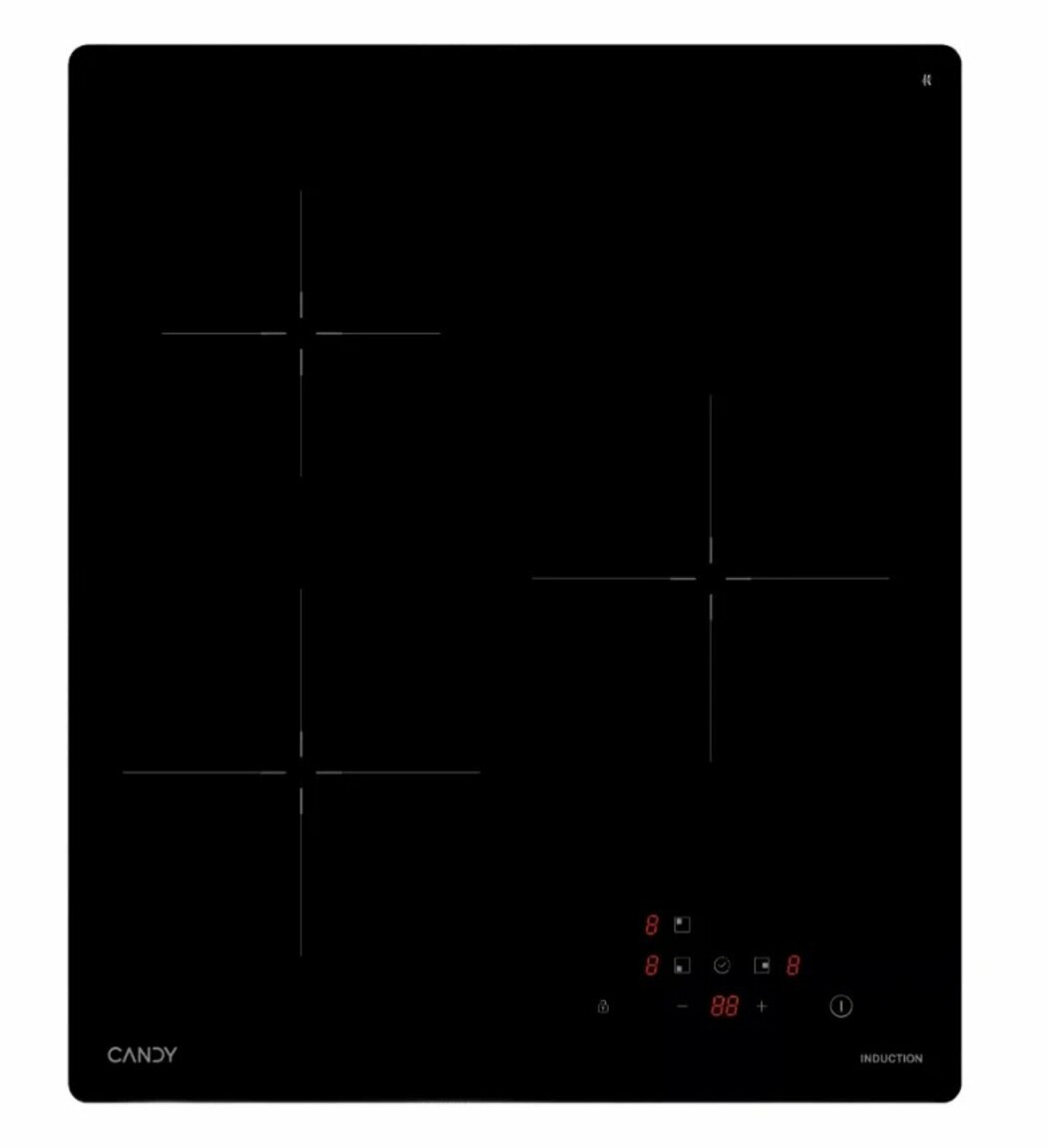 Индукционная варочная панель CANDY CHXY53NB, ширина 45см, черная.