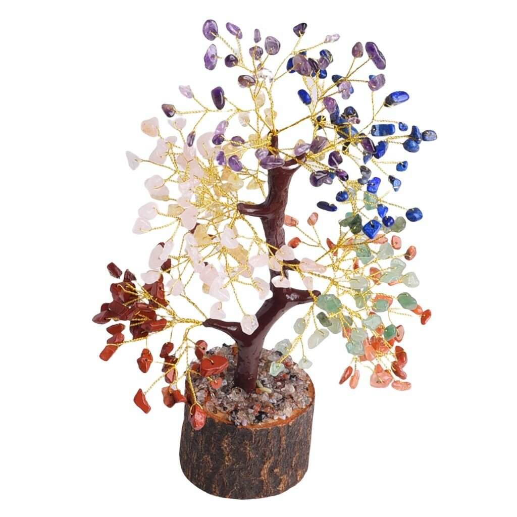 Дерево из Цветного Кристалла как Символ Богатства и Позитивной Энергии