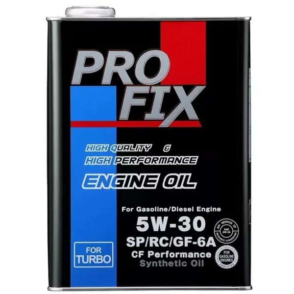 Масло моторное универсальное PROFIX SP/GF-6A 5w40 4 л, артикул 220124
