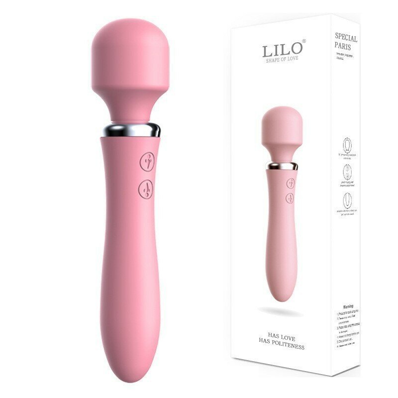 Laile Cupid's Wand двусторонний вибратор женский оргазм игрушка мастурбация массажная палочка на вынос товары для