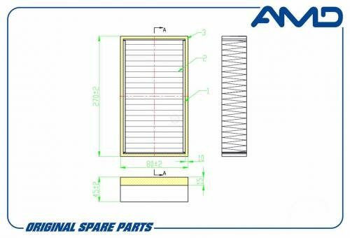 Фильтр салона Amd AMDFC856