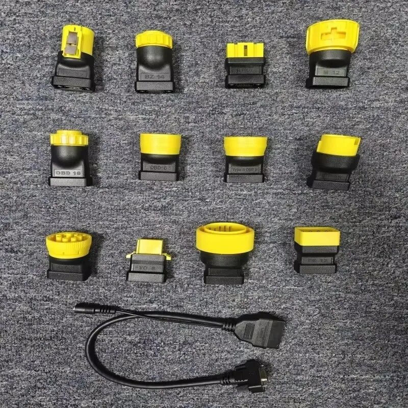 Адаптеры для запуска грузовиков, 12 шт. — для LAUNCH X431 Smartlink Smartbox PAD 12pcs connector