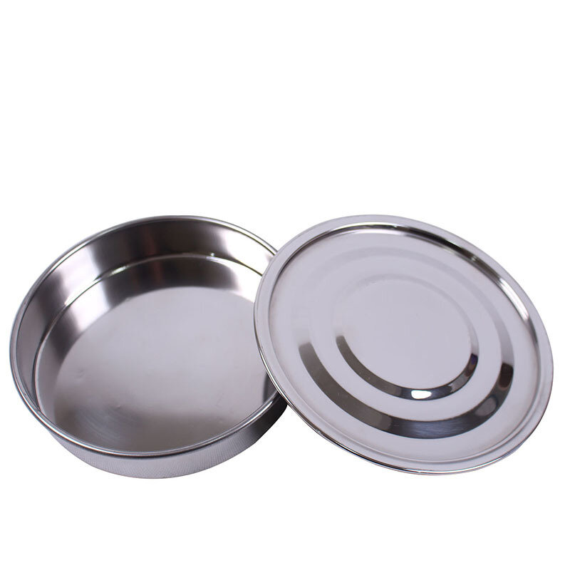 Сито стандартное лабораторное Huafeng, сито для проб, сетка из нержавеющей стали 304, сито 20 см, сито фармакопеи, двойной слой, перфорированный каркас